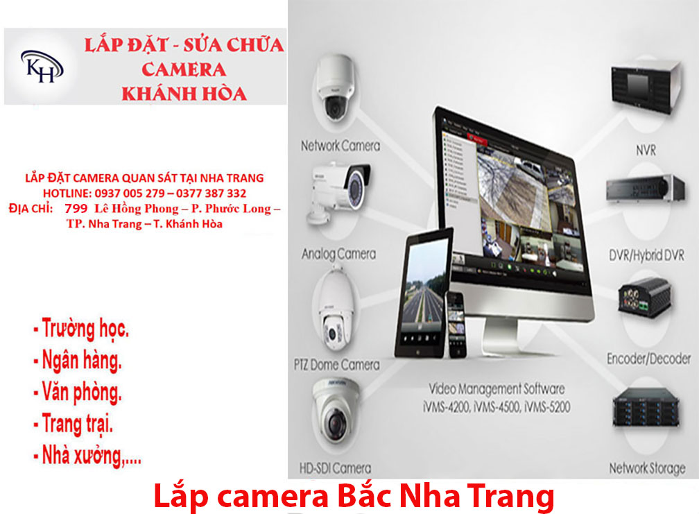 Lắp camera Bắc Nha Trang
